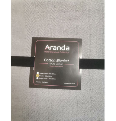 Linon: Aranda Chevron Blanket - Lululuv